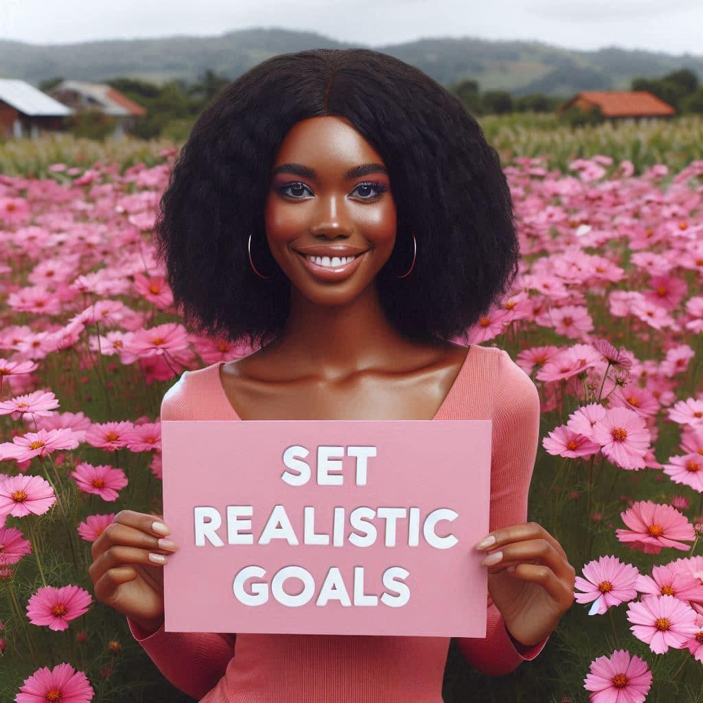 Set realistic goals - Self-Love Courses